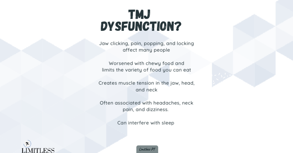 TMJ Dysfunction